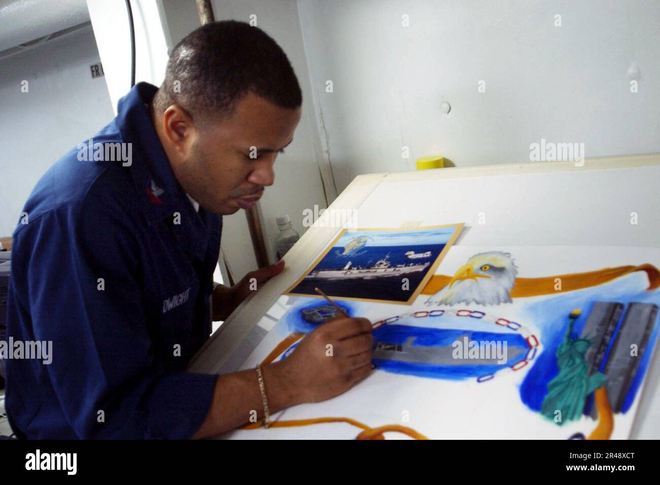 US Navy Draftsman Stock Photo - Alamy
