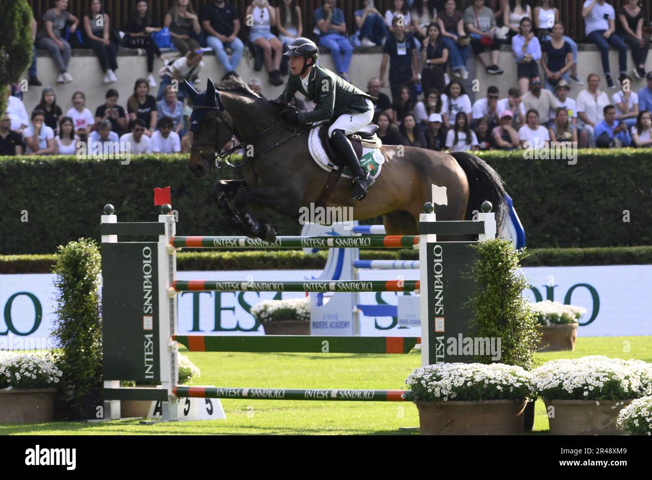 Rome, Italy. 26th May, 2023. Michael Pender (IRL) during the 90Â° CSIO ...