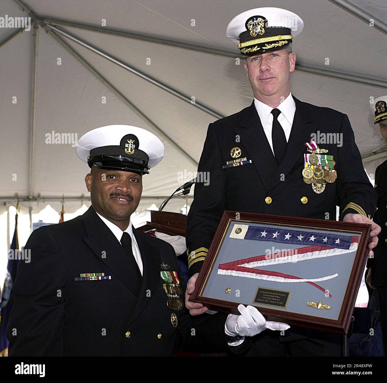 US Navy Command Master Stock Photo - Alamy