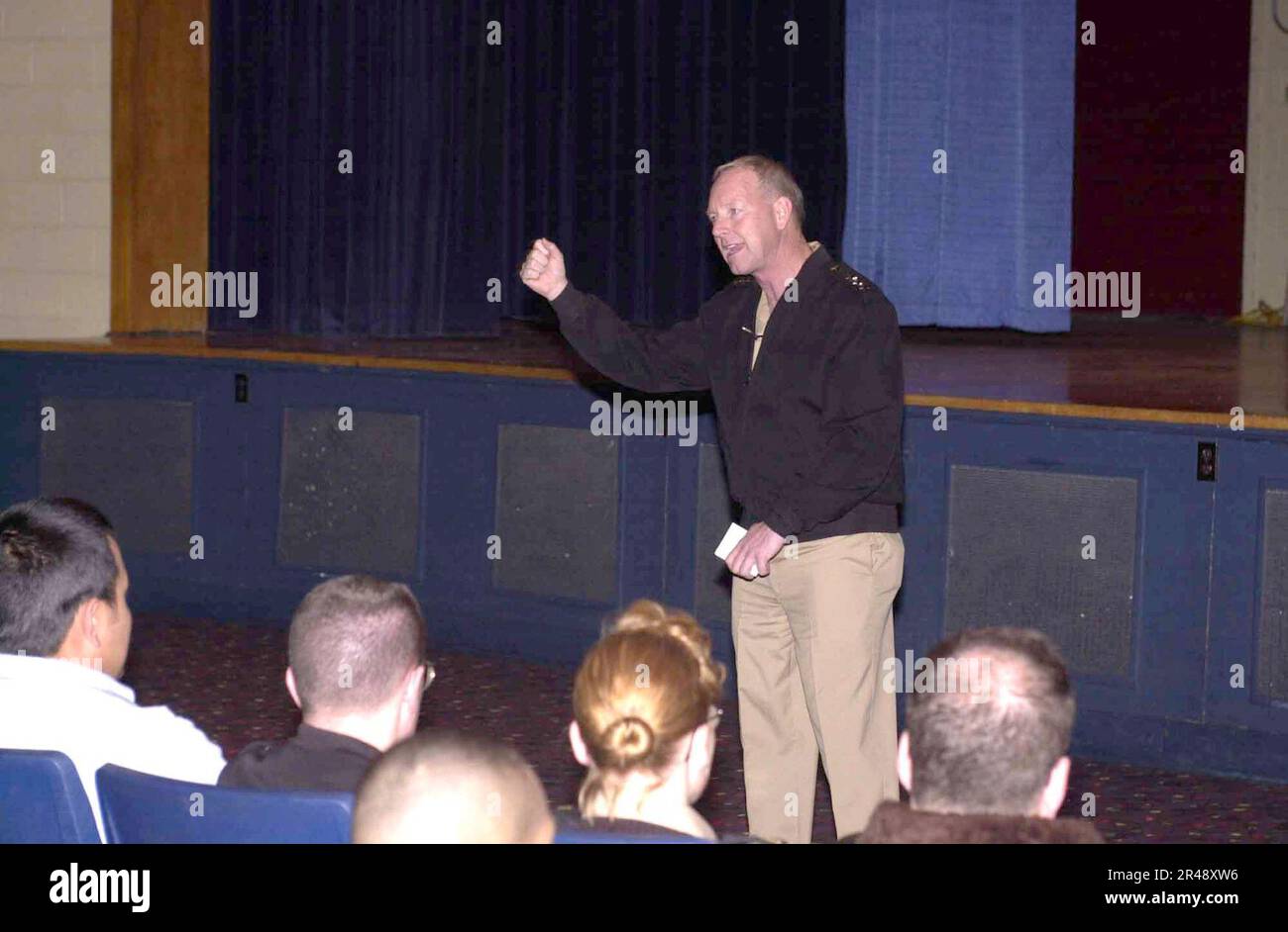 US Navy Vice Adm. Gerald Hoewing Stock Photo - Alamy