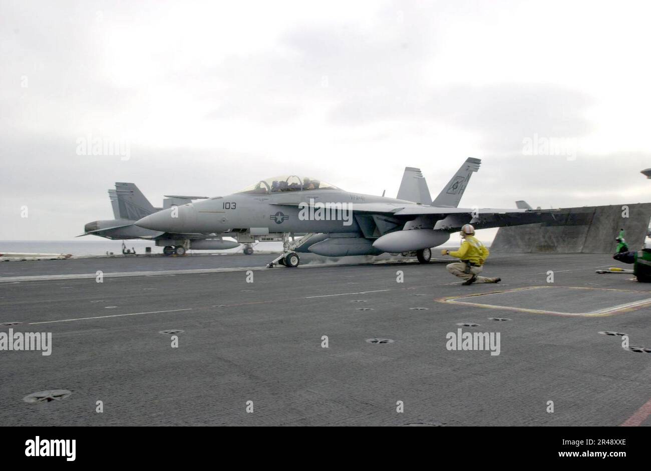 US Navy Shared Reconnaissance Pod (SHARP), installed on the bottom of ...