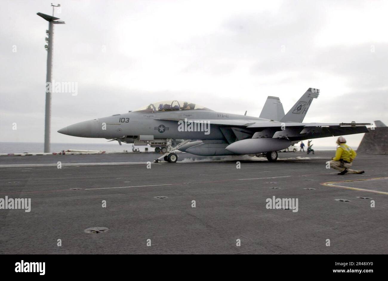 US Navy Shared Reconnaissance Pod (SHARP), installed on the bottom of ...