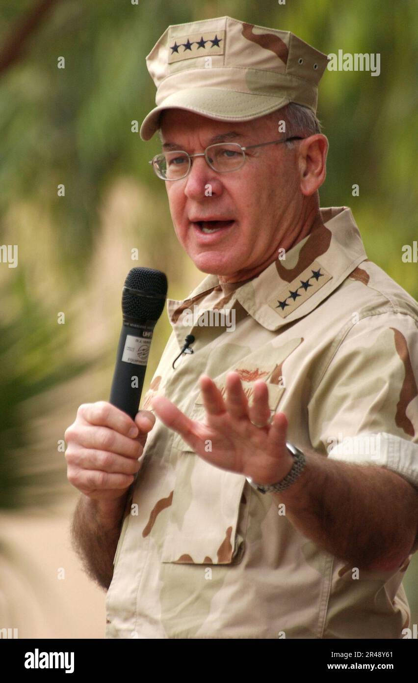 US Navy Adm. Vern Clark Stock Photo - Alamy