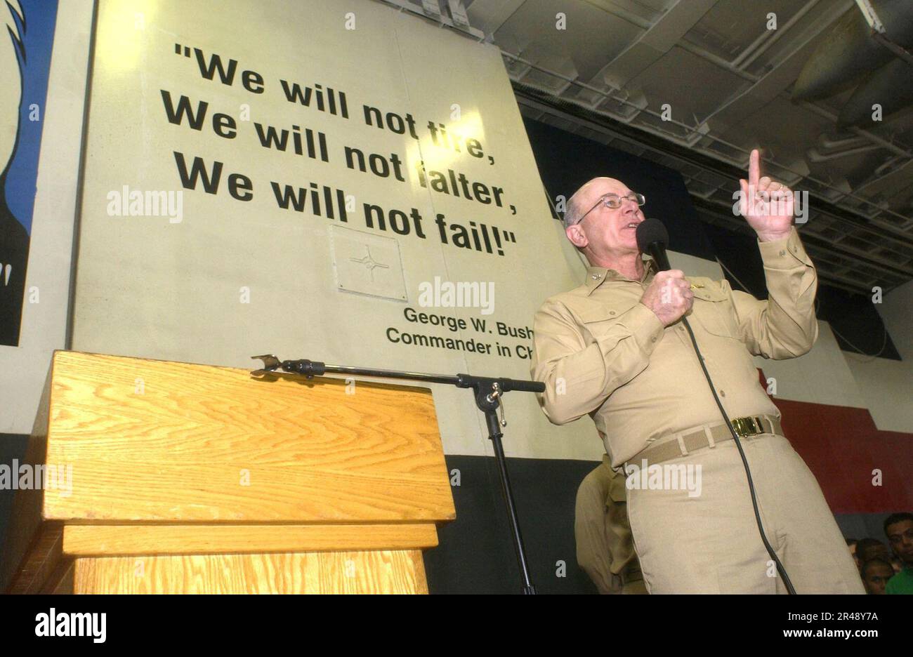 US Navy Adm. Vern Clark Stock Photo - Alamy