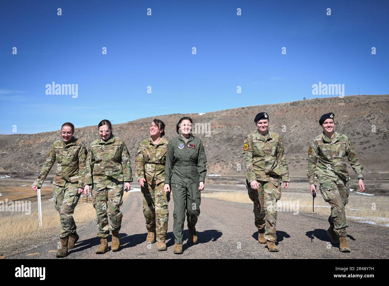 (From the left) Senior Airman Lillian Gray, 341st Force Support ...