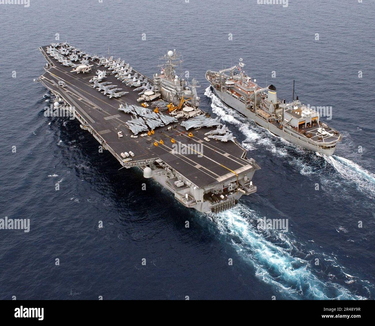 US Navy The Military Sealift Command ship USNS Spica (T-AFS 9 Stock ...