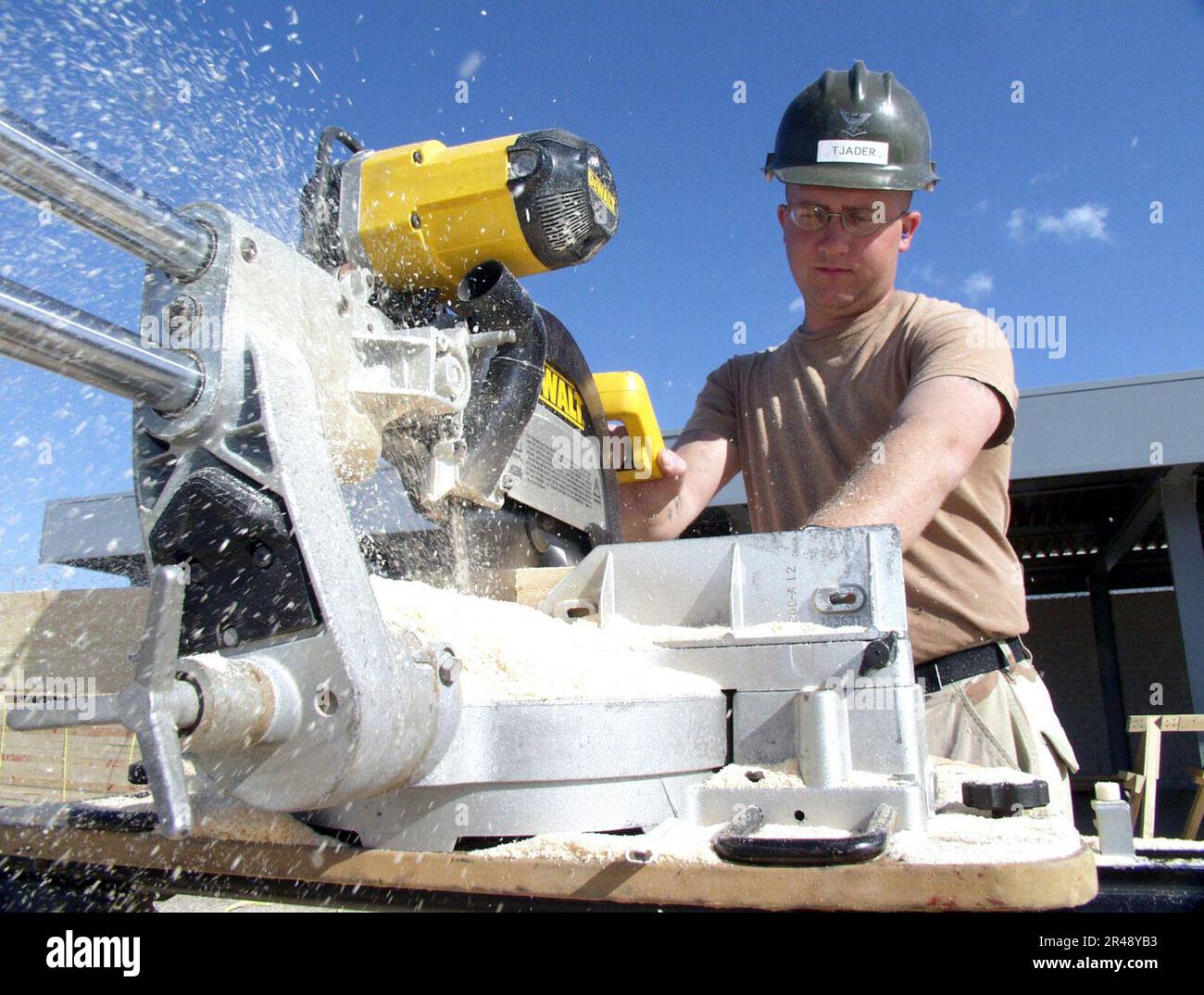 US Navy Builder Stock Photo - Alamy