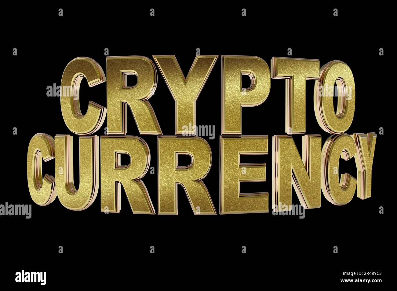 Crypto word abstract in hi-res stock photography and images - Alamy