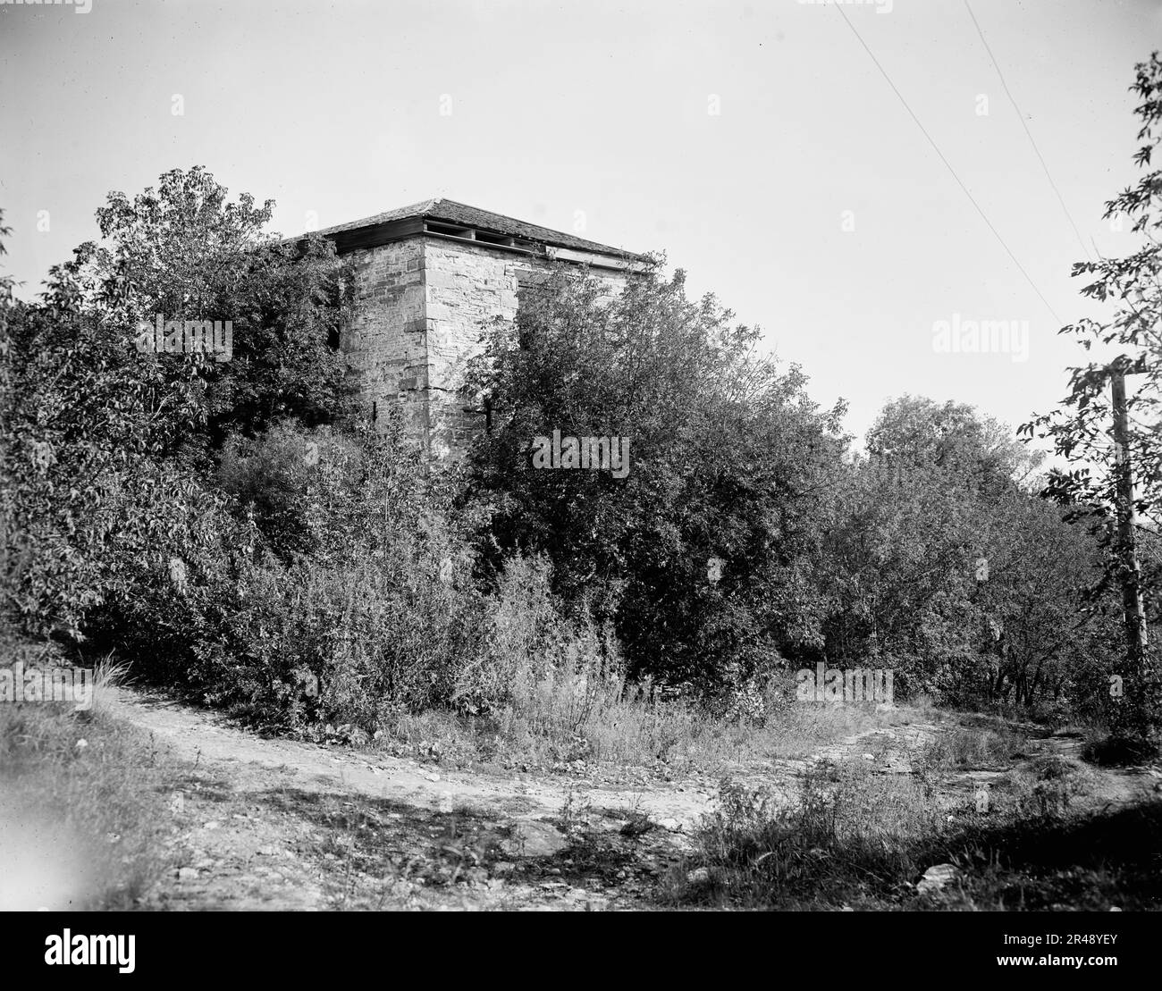 Old block house, Fort Snelling, Minn., between 1900 and 1910 Stock ...