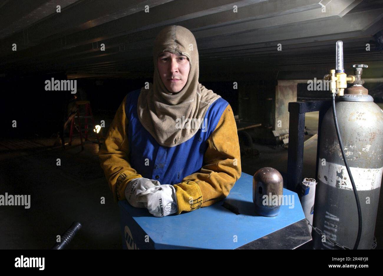 US Navy Hull Technician Stock Photo - Alamy