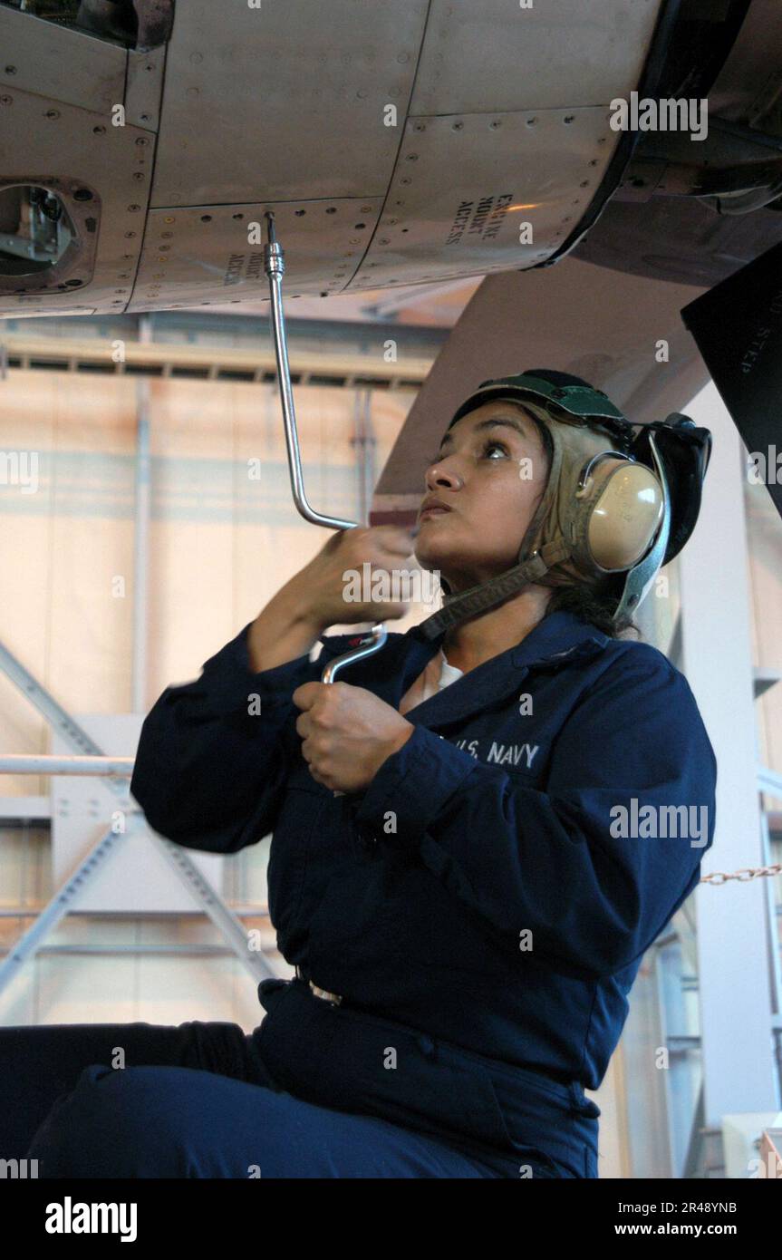 US Navy Aviation Machinist's Mate Stock Photo - Alamy