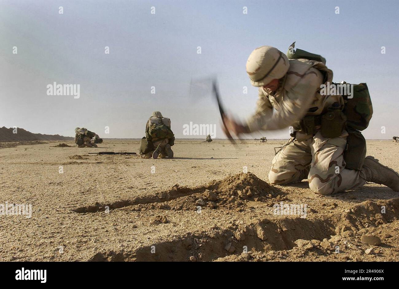 US Navy Seabees of Naval Mobile Construction Battalion Seventy-Four ...