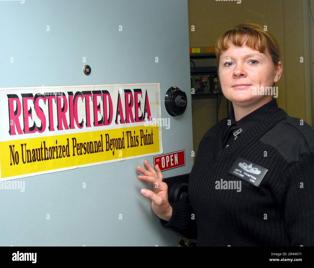 US Navy Cryptologic Technician named Amphibious Group Three's Shore ...