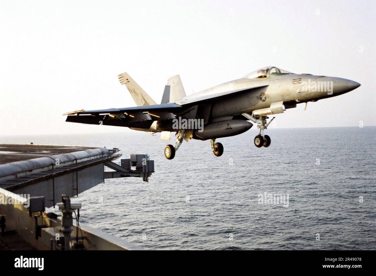 US Navy An F-A-18E ''Super Hornet'' assigned to Strike Fighter Squadron ...