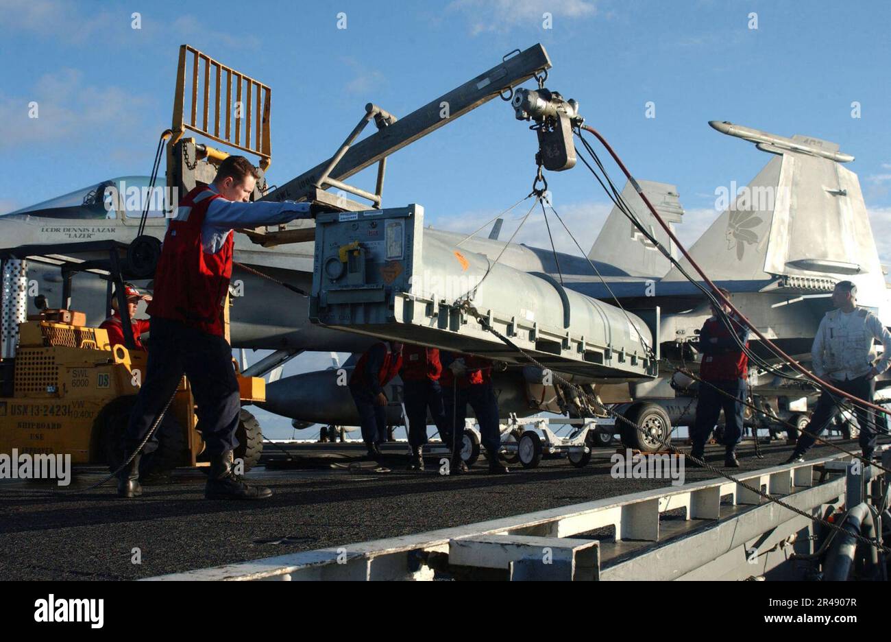 US Navy Fire Controlman Stock Photo - Alamy
