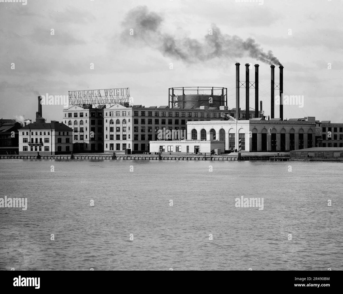 Detroit Rubber Works, Detroit, Mich., c1908 Stock Photo - Alamy