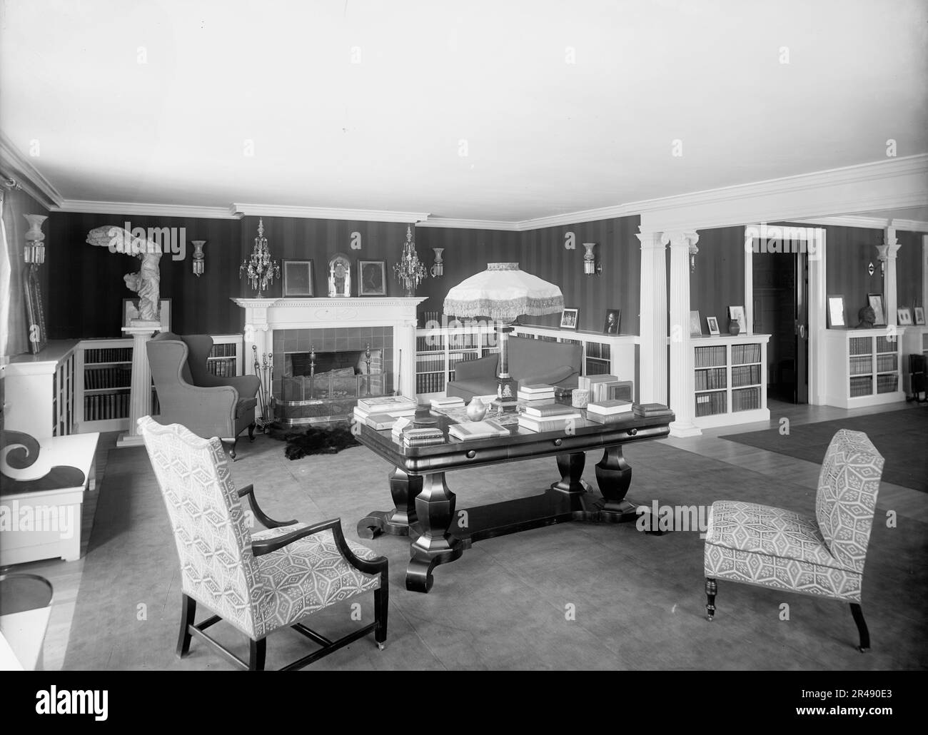 State library reading room Black and White Stock Photos & Images - Alamy