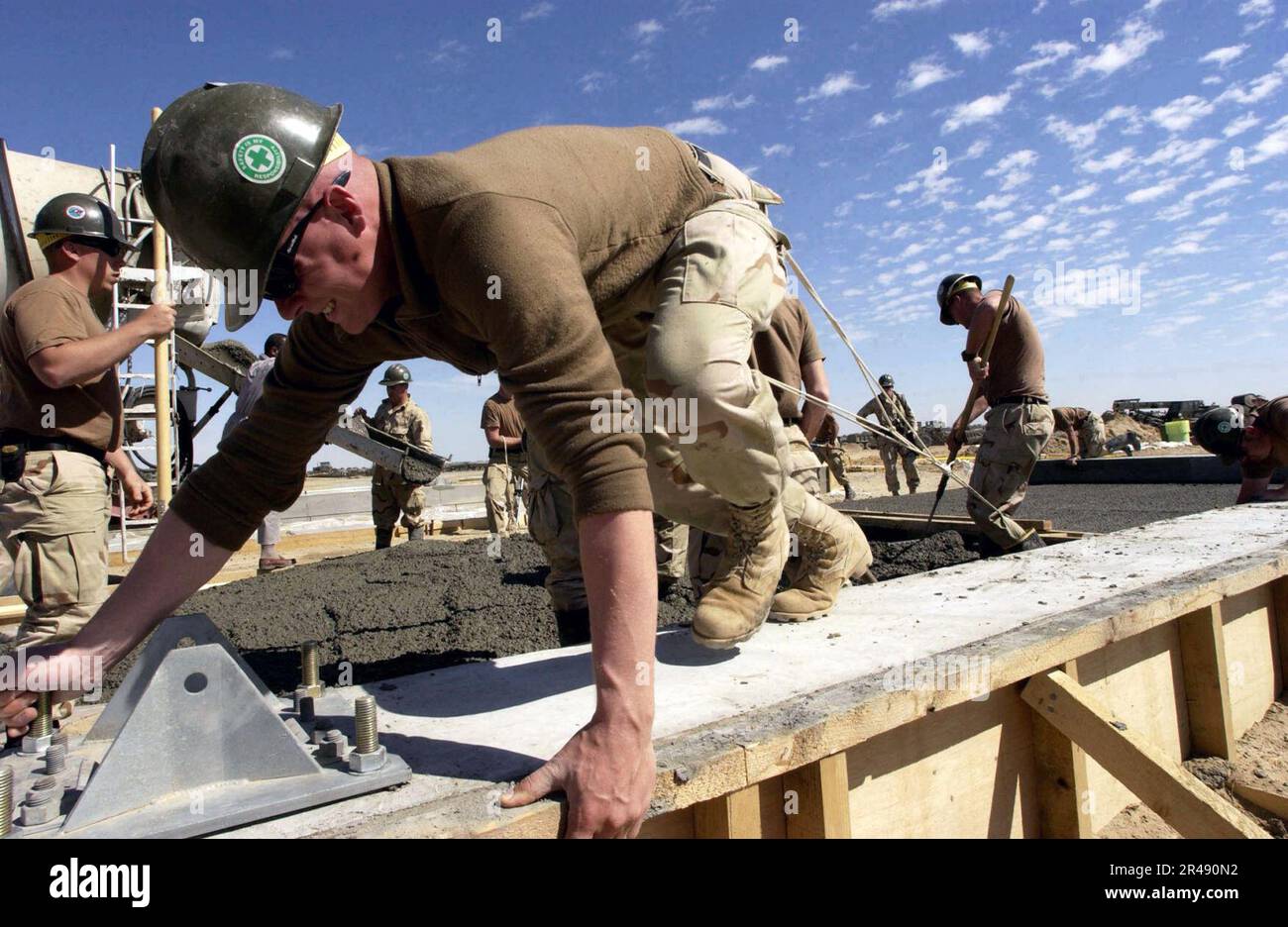 US Navy Builder Stock Photo - Alamy