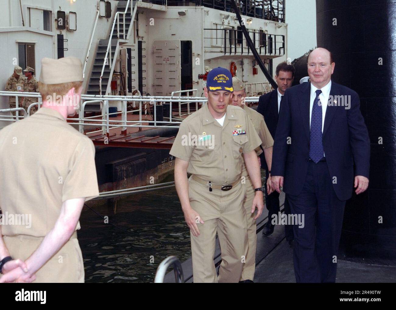 US Navy Acting Secretary of the Navy, The Honorable H.T. Johnson ...