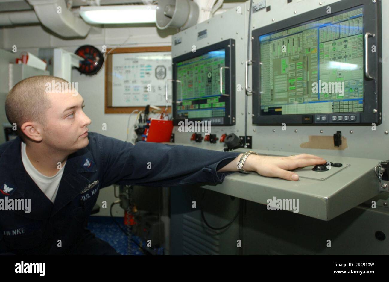 US Navy Engineman Stock Photo - Alamy