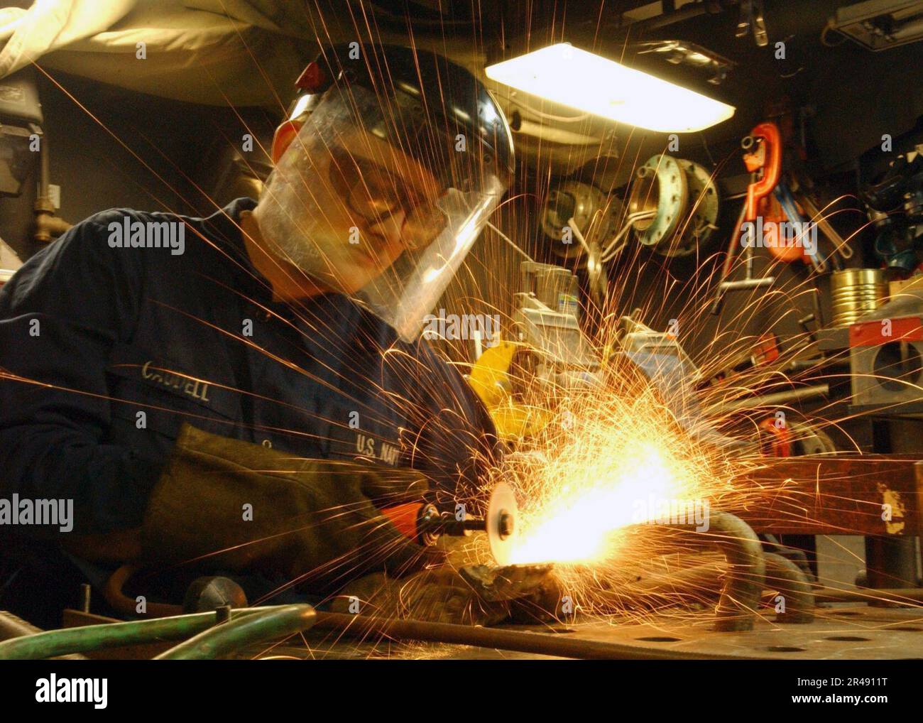 US Navy Hull Maintenance Technician Stock Photo - Alamy