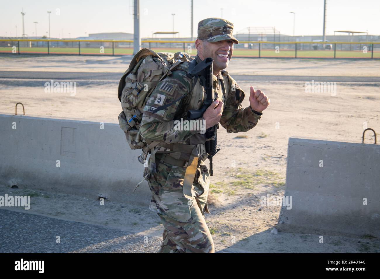 U.S. Army Reserve Soldier, Sgt. 1st Class Carlos Julio, a ...