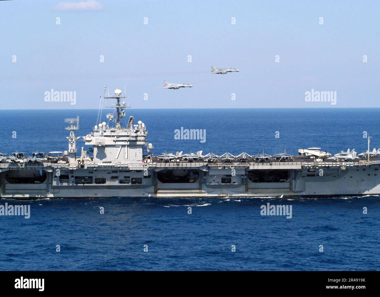 US Navy Two F-14 Tomcats assigned to the Stock Photo - Alamy