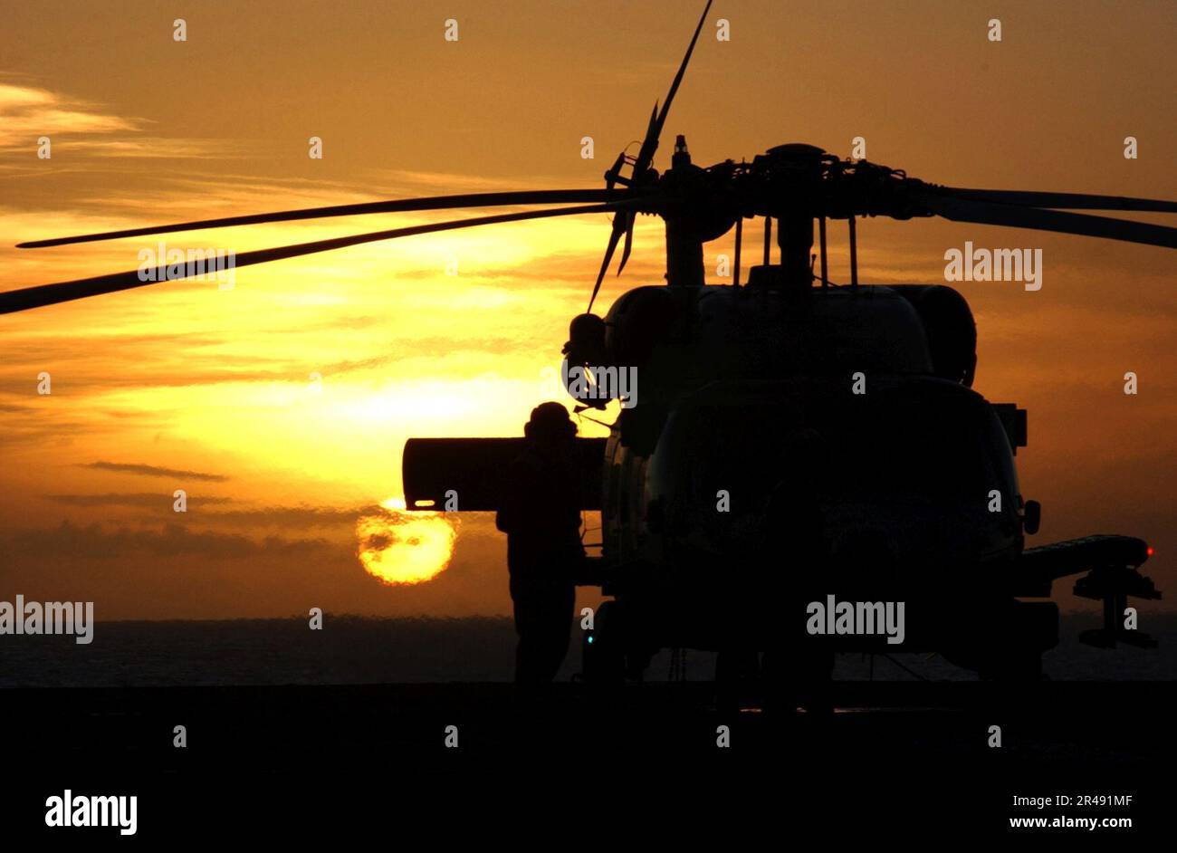 US Navy Preparing for launch Stock Photo - Alamy