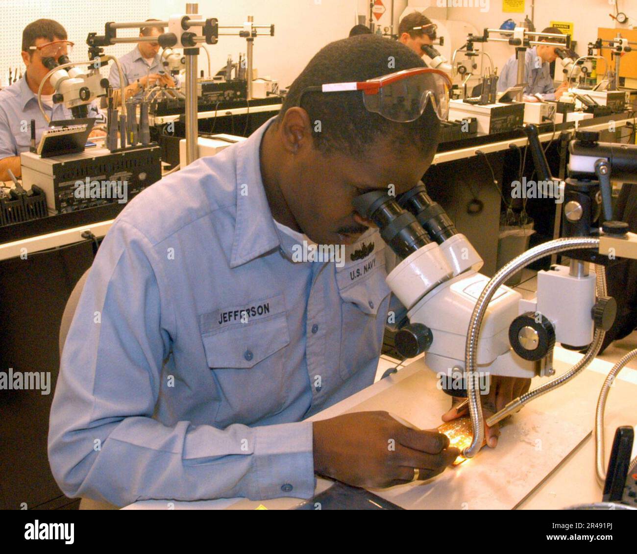 US Navy Sonar Technician Stock Photo - Alamy