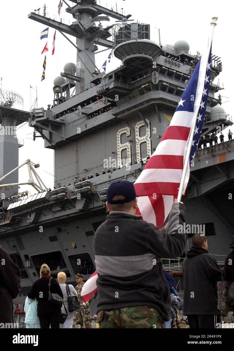 US Navy Nimitz ships out Stock Photo - Alamy