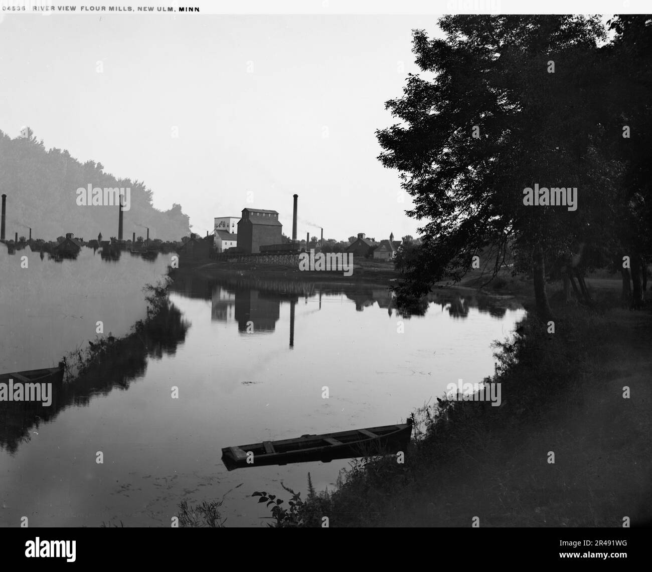 Flour mills united states 19th century hi-res stock photography and ...