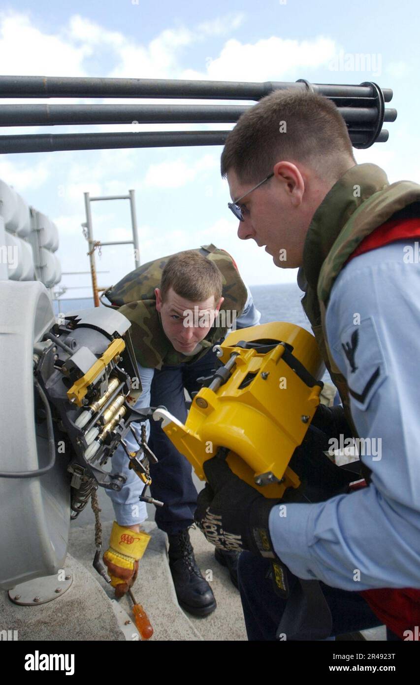 US Navy Fire Controlman Stock Photo - Alamy