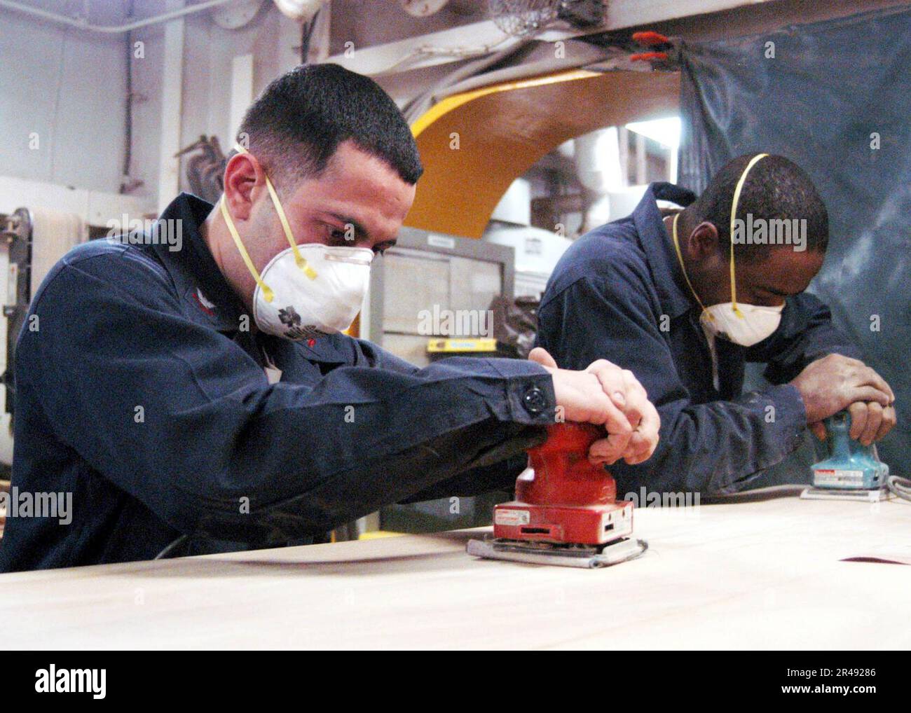 US Navy Hull Maintenance Technician Stock Photo - Alamy
