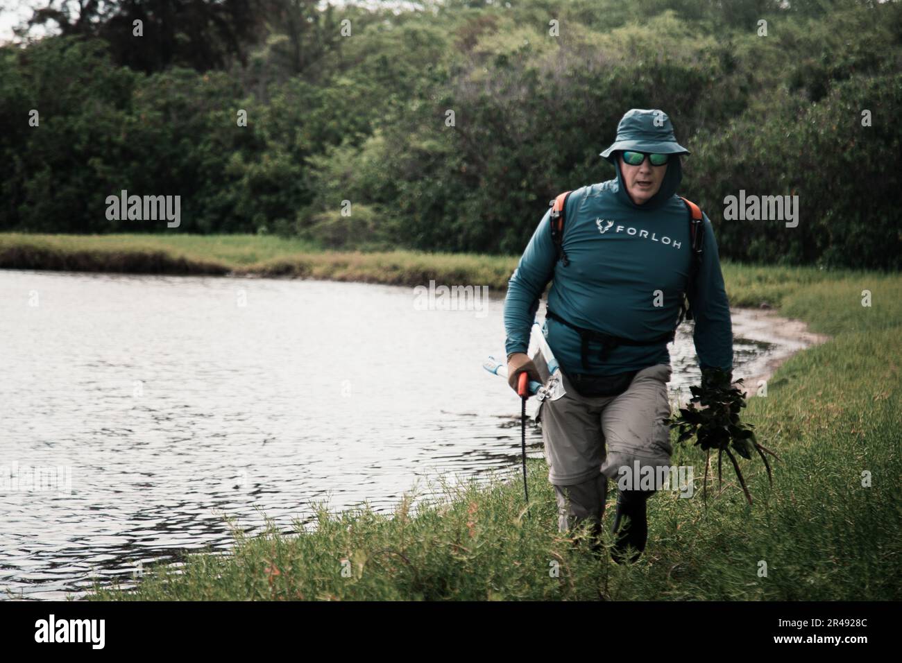 Lance Bookless, senior natural resource manager, Environmental ...