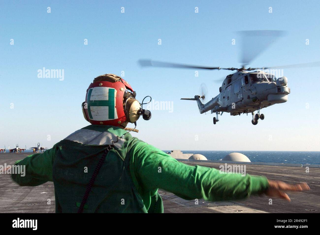 US Navy A GKN Westland Lynx HMA Mk. 8 helicopter assigned to the ...