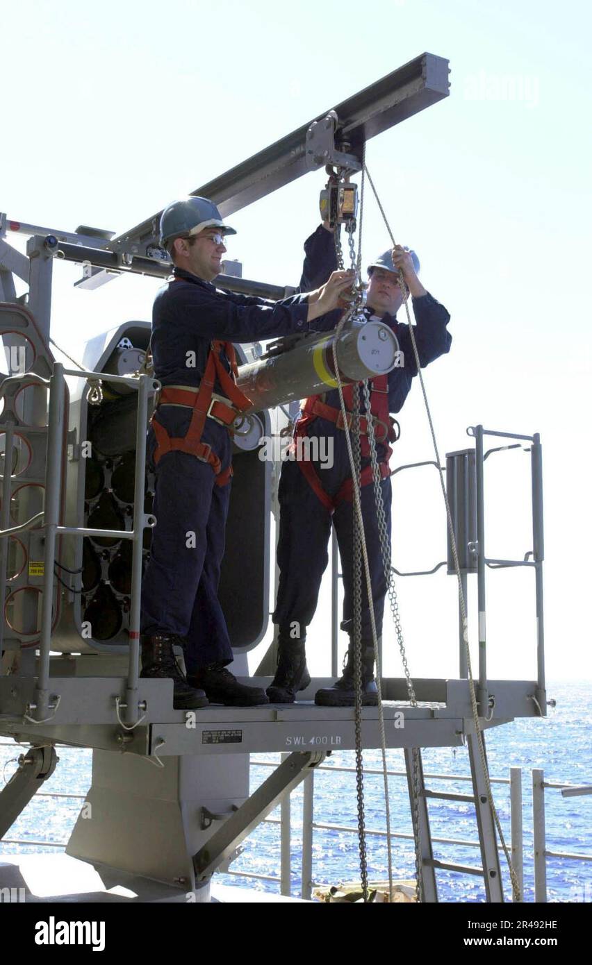 US Navy Fire Controlmen Stock Photo - Alamy