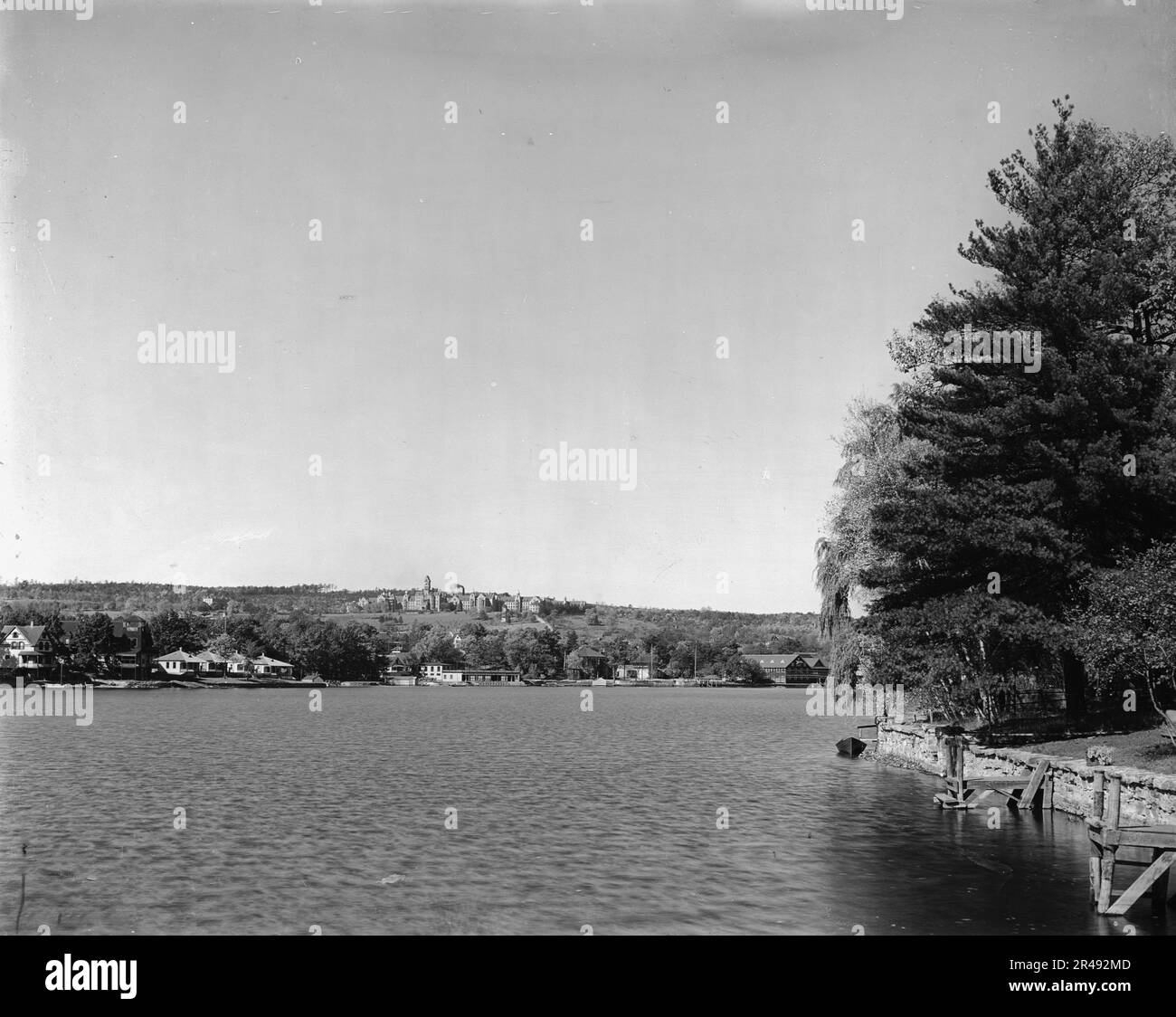 Lake Quinsigamond, Worcester, Mass., c1906 Stock Photo - Alamy