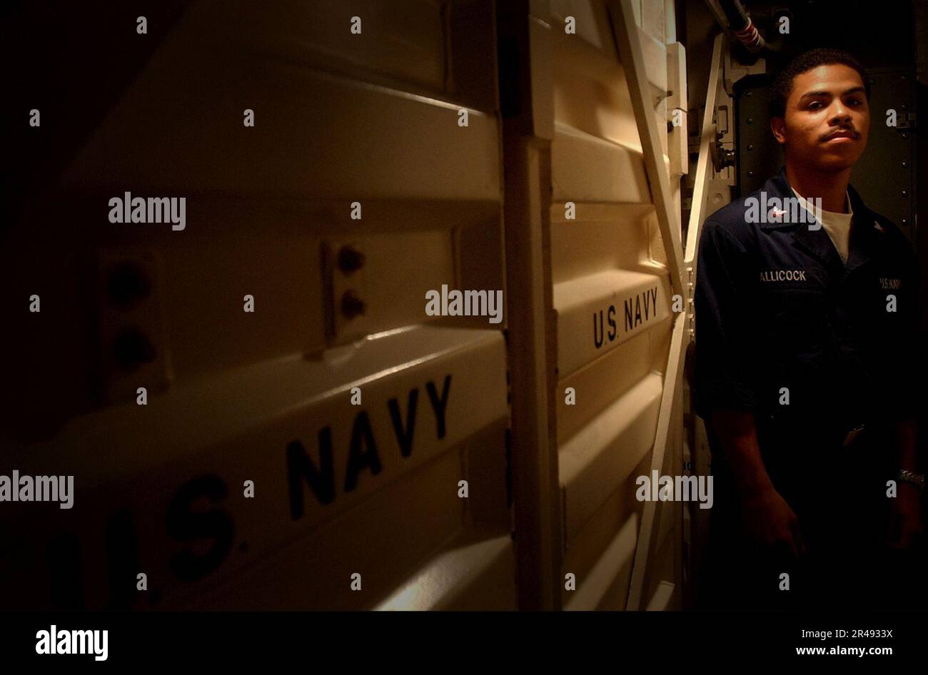 US Navy Gunner's Mate Stock Photo - Alamy