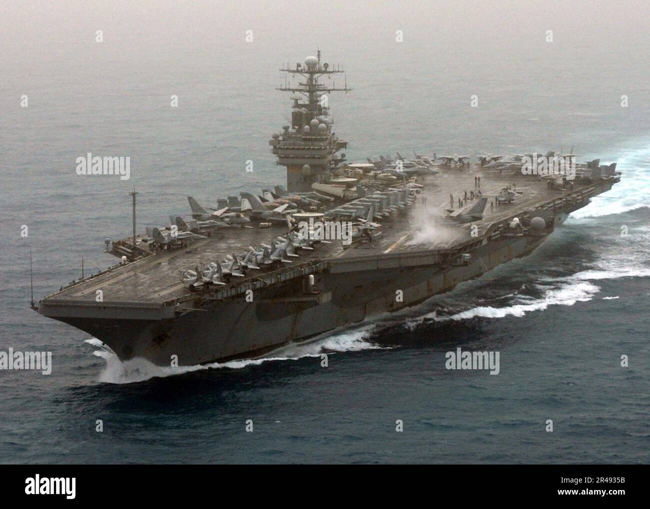 US Navy USS Theodore Roosevelt (CVN 71) currently deployed, powers ...