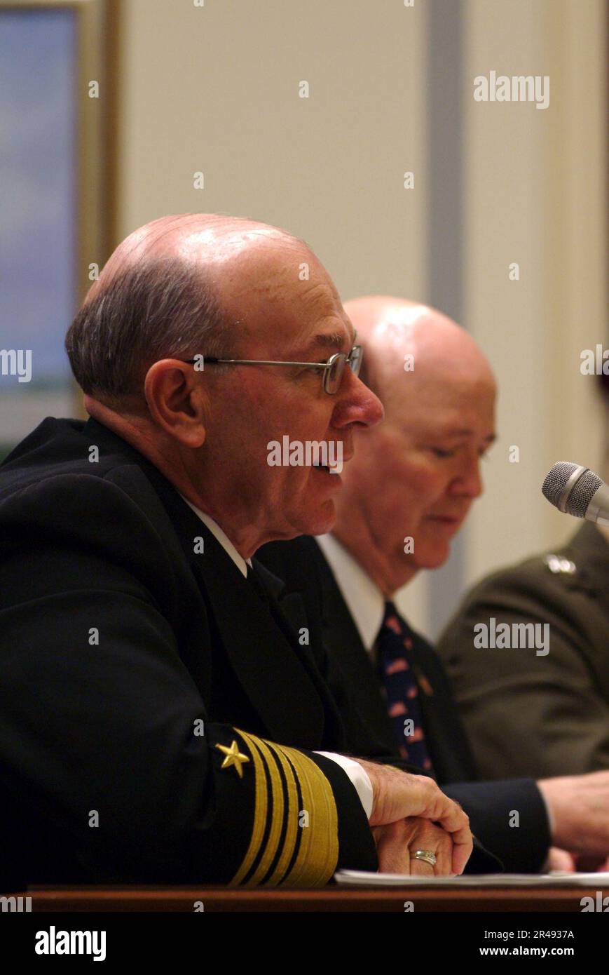 US Navy (From the left) Adm. Vern Clark Stock Photo - Alamy
