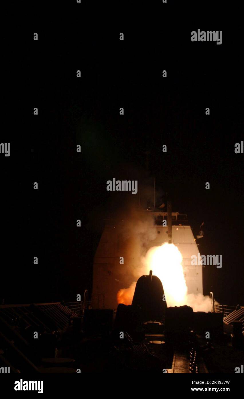 US Navy The first Tomahawk Land Attack Missile (TLAM) missile to be ...