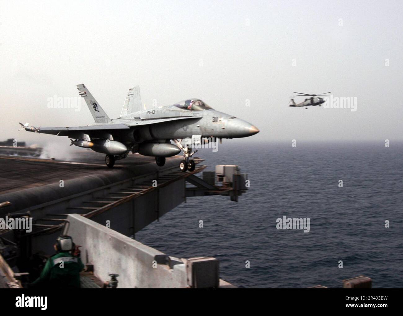 US Navy An F-A-18C Hornet assigned to the ''Stingers'' of Strike ...