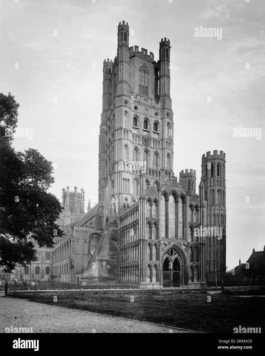 Ely Cathedral, [Cambridgeshire, England], between 1900 and 1920 Stock ...