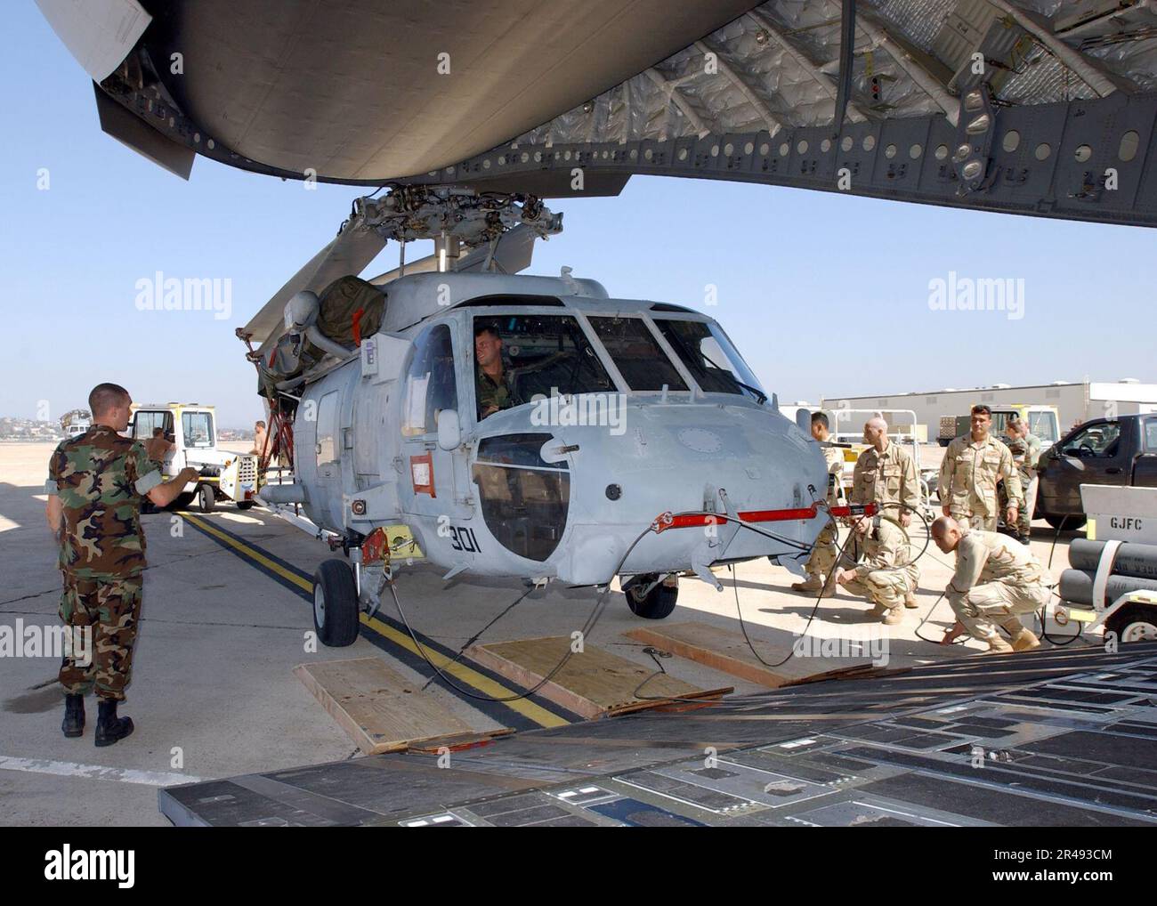 US Navy An HH-60H Seahawk helicophter from Helicopter Combat Support ...