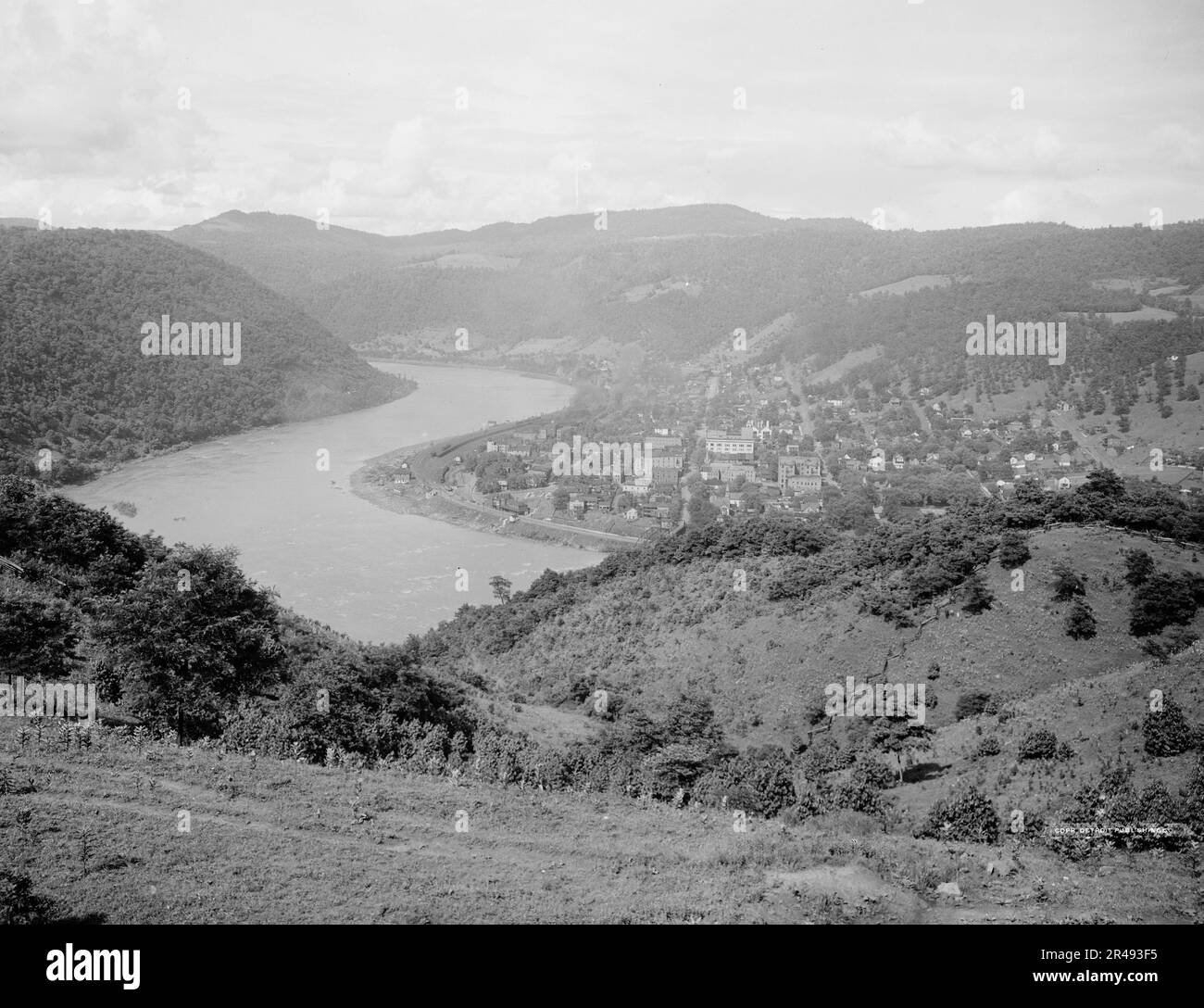 Hinton, W. Va. from west, between 1900 and 1920 Stock Photo - Alamy