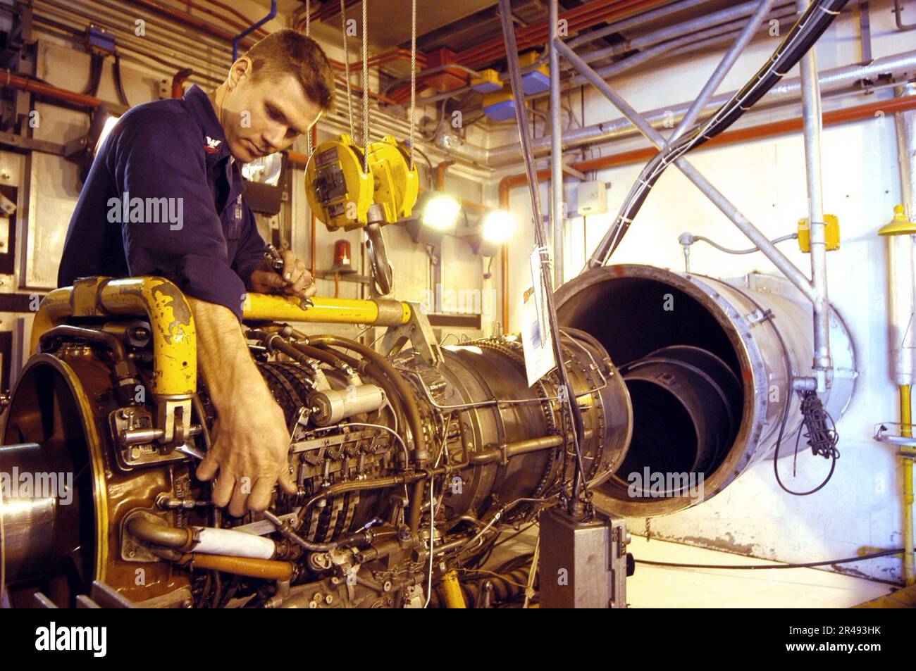 US Navy Aviation Machinist's Mate Stock Photo - Alamy