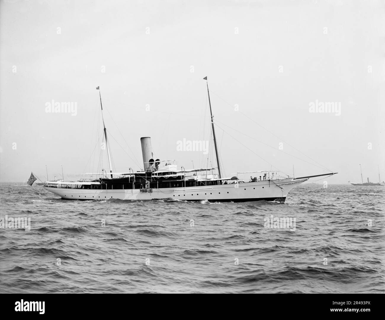 Steam yacht Surf, ca 1903 Stock Photo - Alamy