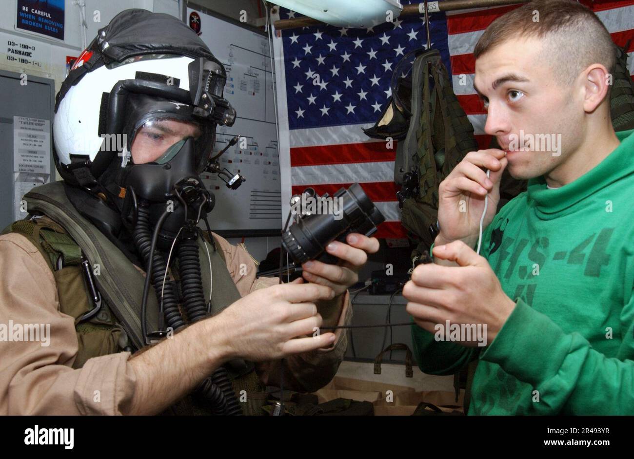 US Navy Aviation Anti-Submarine Warfare Operator Stock Photo - Alamy