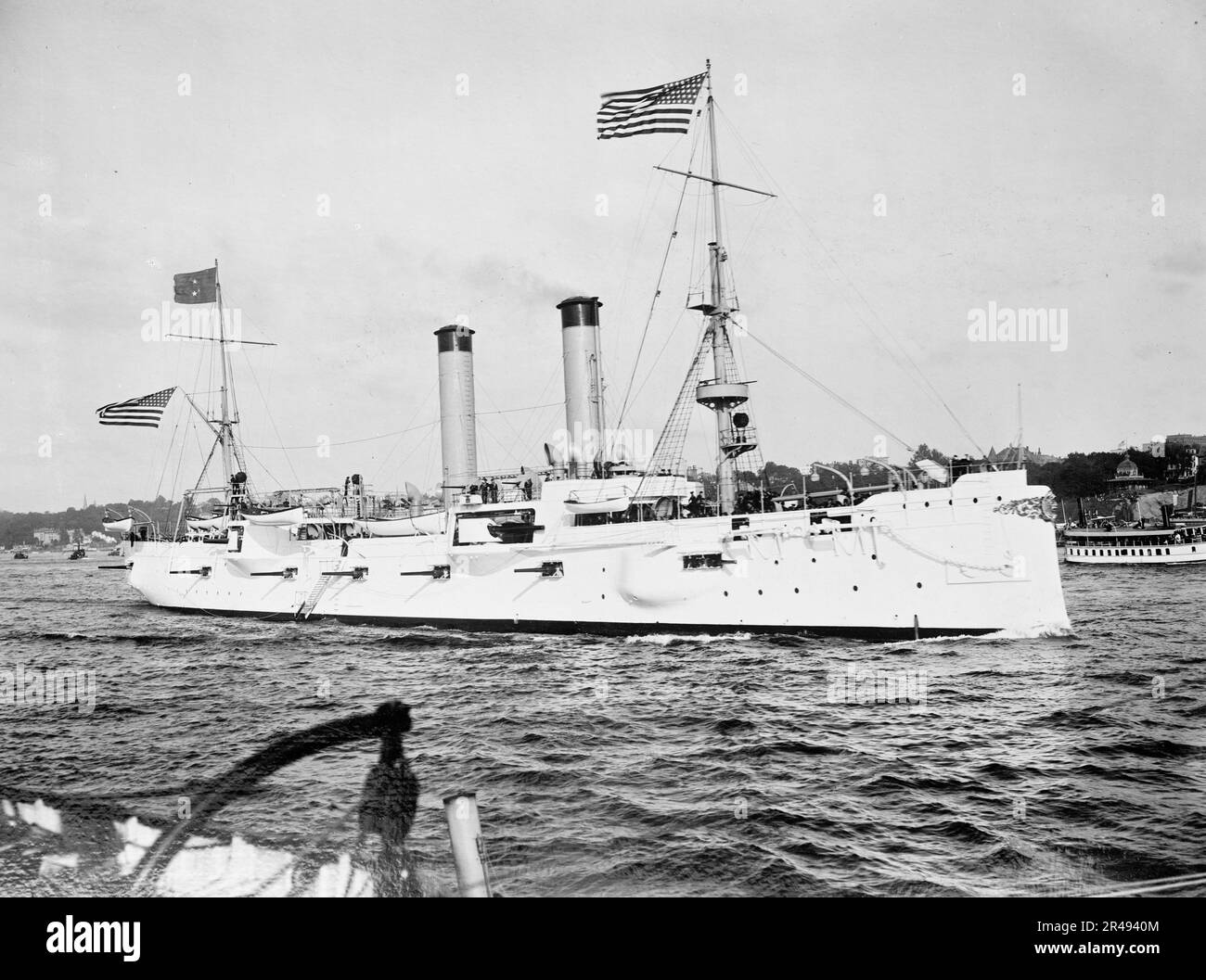 U.S.S. Chicago, Dewey Naval Parade, 1899 Sept 29 Stock Photo - Alamy