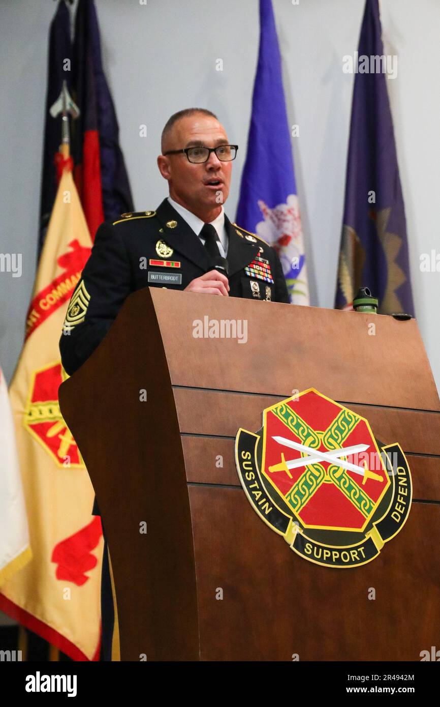 United States Army Garrison Yongsan-Casey Command Sgt. Maj. Wayne ...